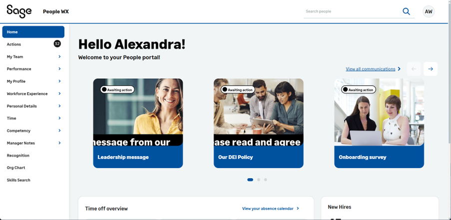 WX self service portal enhancements