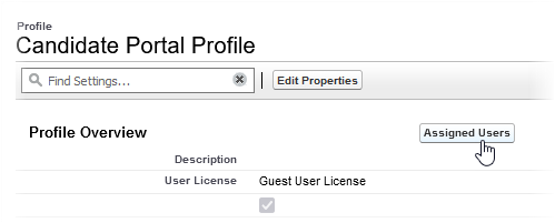 Enable Guest User access to Candidate Experience portal