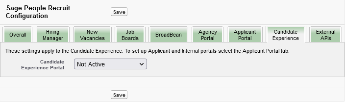 Configure Recruit to support Candidate Experience Portal